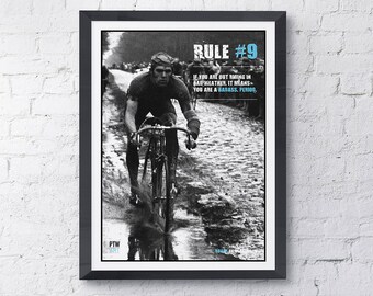Cycling Print Motivational Print Rule 20 A4 210mm X 297mm | Etsy