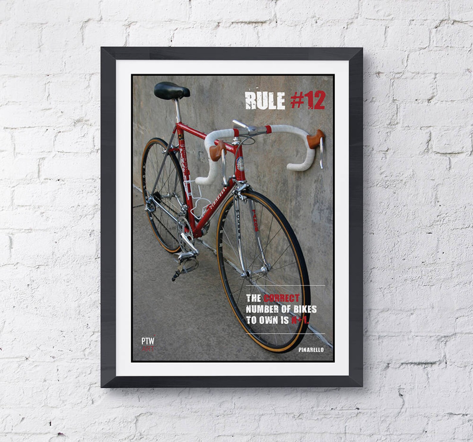 The Rules Cycling Quote Rule 12 - Etsy UK