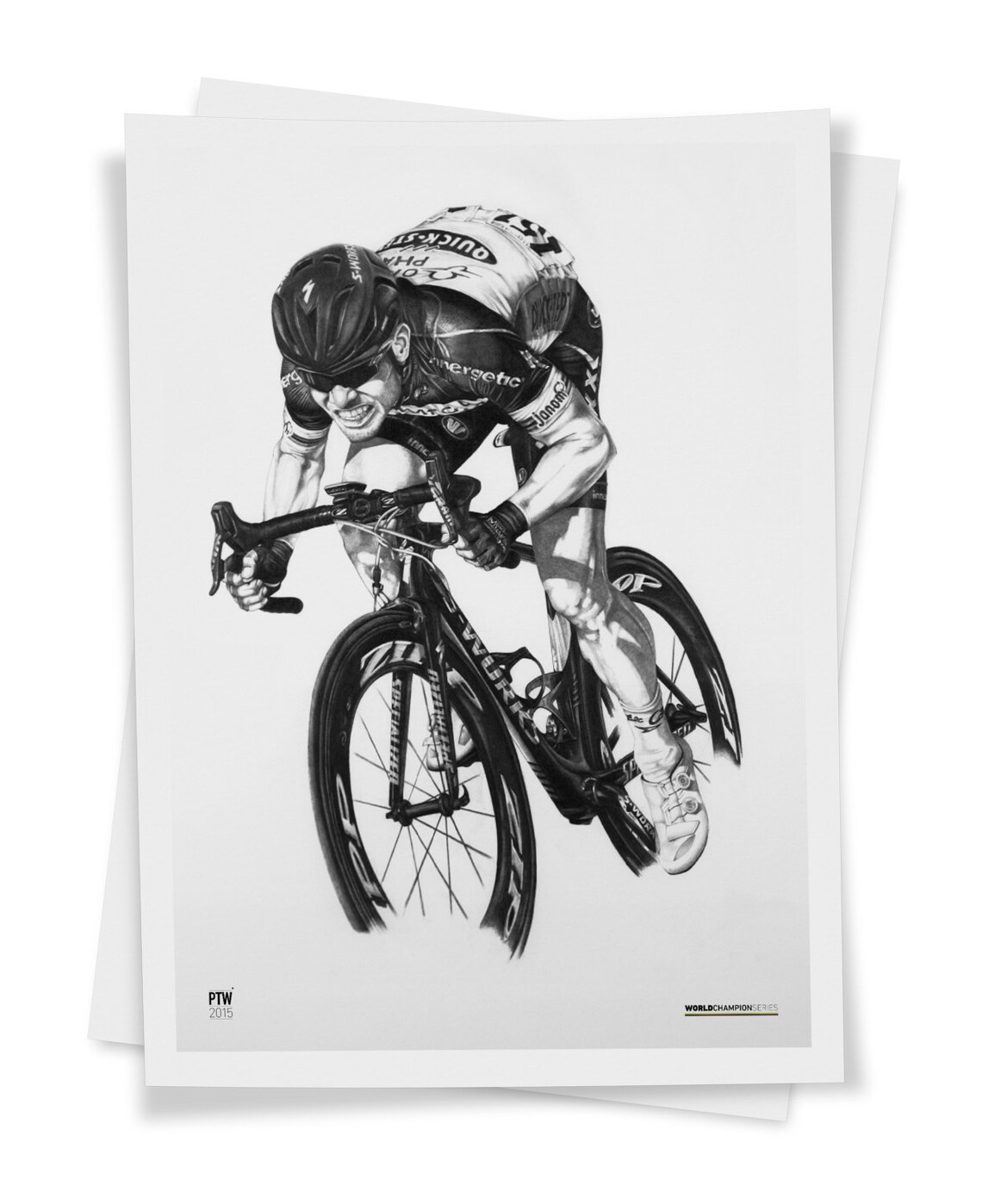 Mark Cavendish A2 art print poster cycling gift limited | Etsy