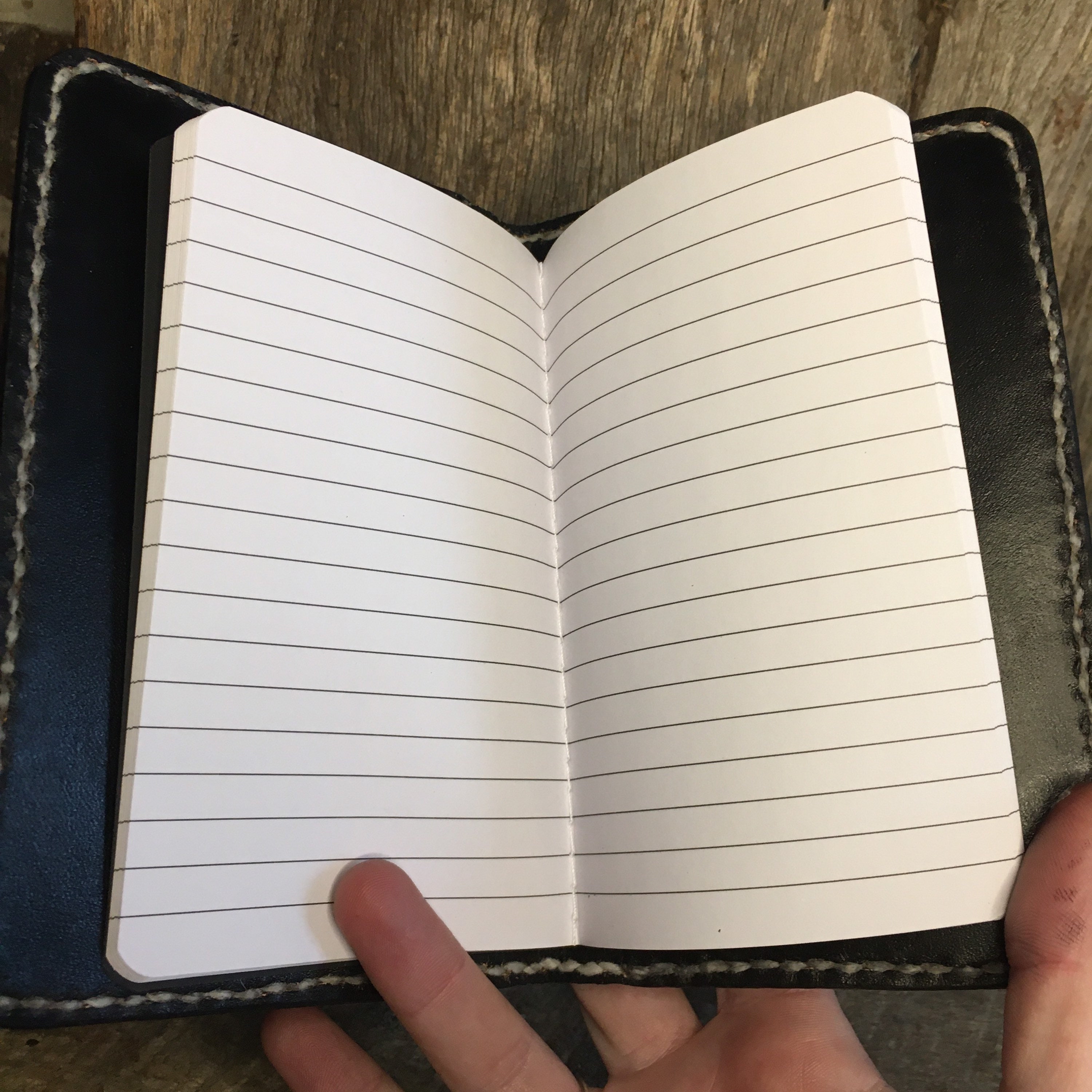 Hand Tooled Skull / Spiderweb/ Skeleton Hand Leather Field Notes Cover ...