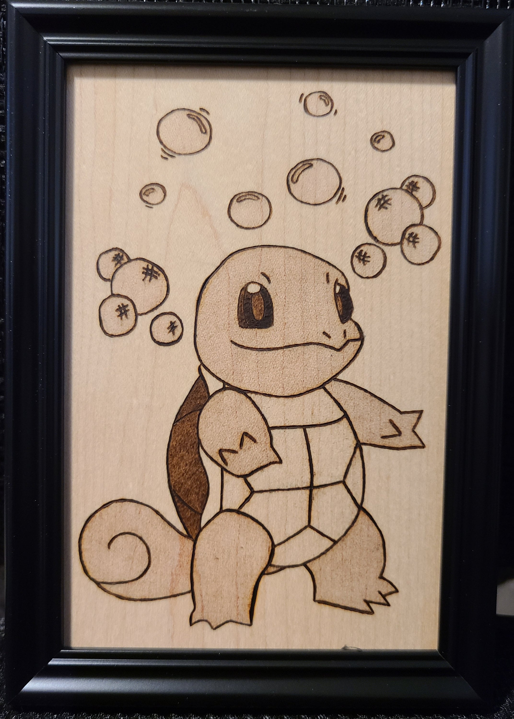 Squirtle Stencil