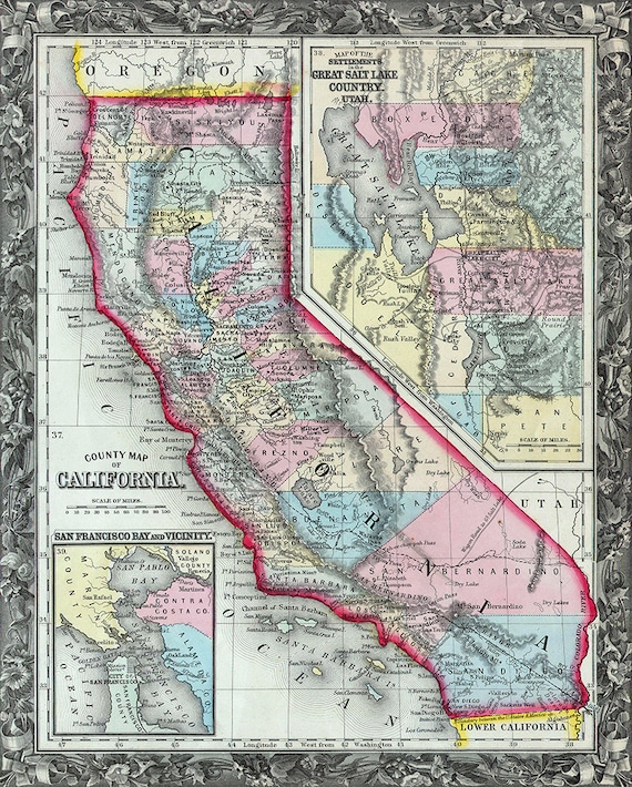 California History Map
