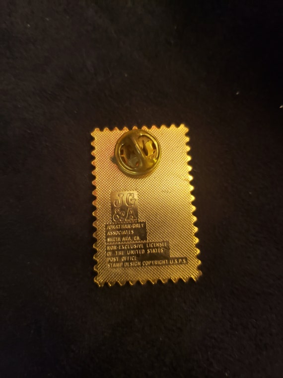 Granada Blue Whale USPS Stamp Pin - Gem