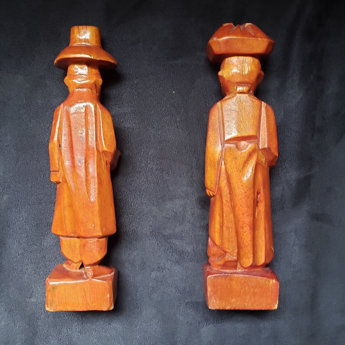 Hand-carved Figures - Etsy