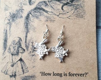 Alice in Wonderland Earrings | Etsy