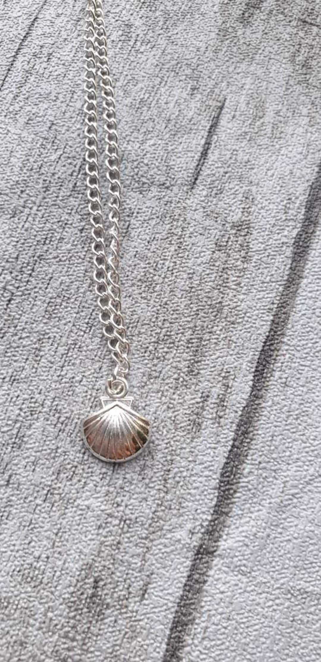 Shell Necklace, Clam Necklace, Charm Necklace, Gift for Her, Stocking ...