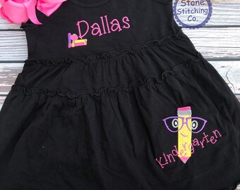 Preschool outfit Preschool dress first day of preschool | Etsy