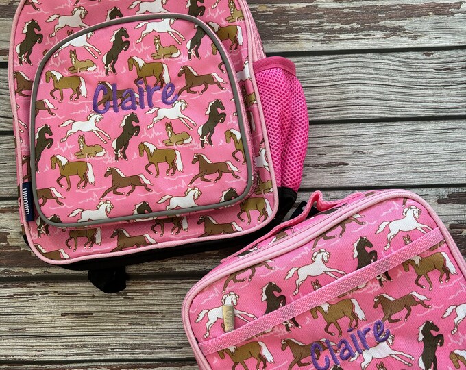 Horse Backpack, Horse Bag, Mini Horse Backpack, Horse Lunchbox, Horse ...