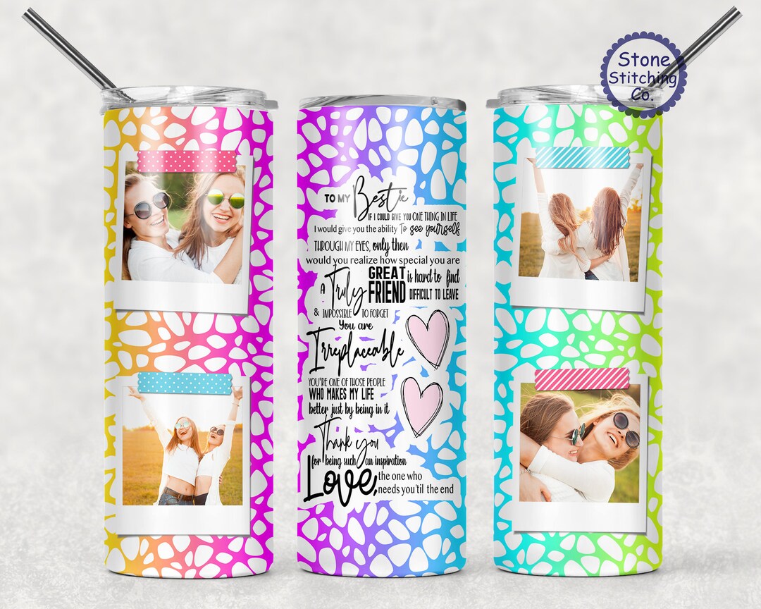 Photo Cup, Photo Mug, Photo Tumbler, Friendship Photo Gift, Friendship ...