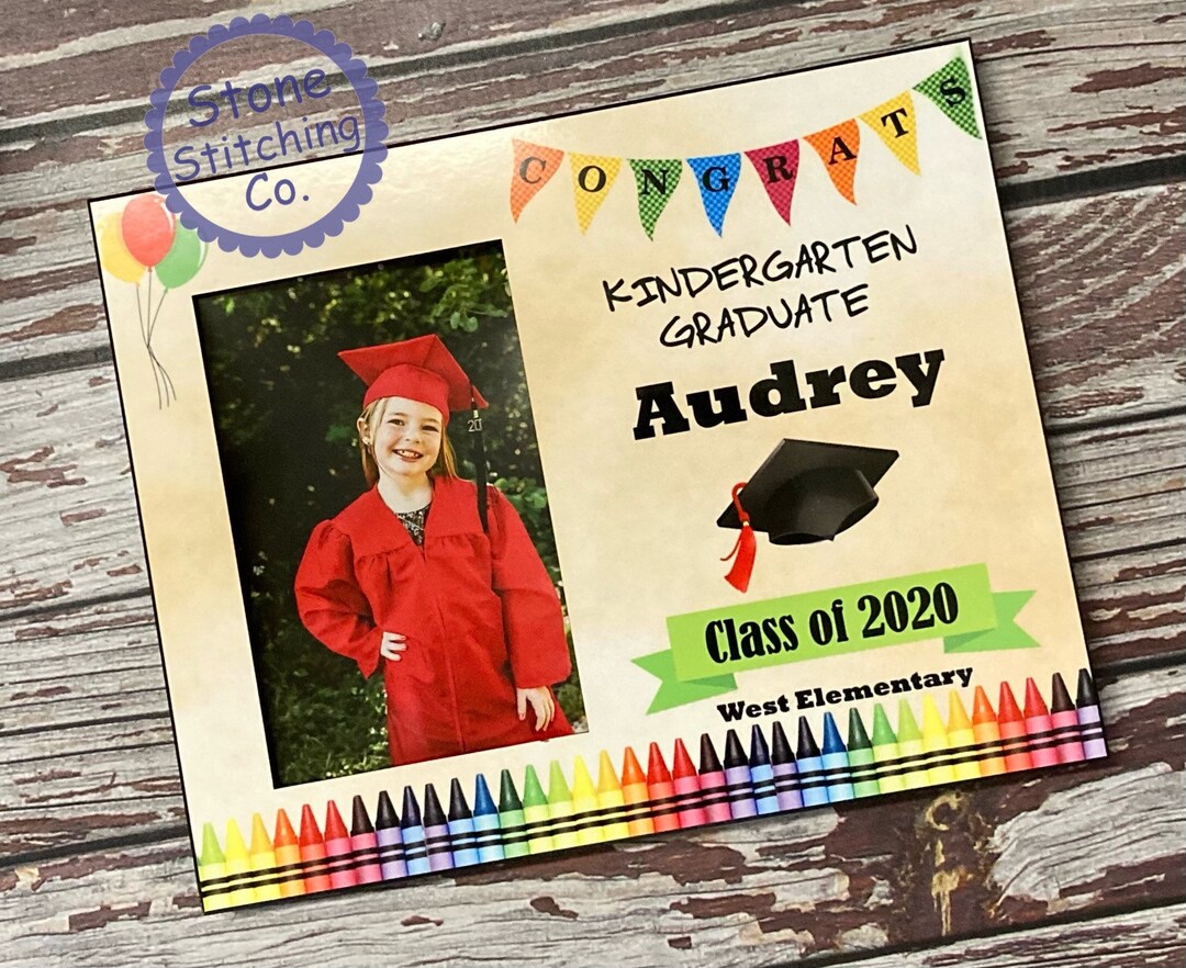 Kindergarten Graduation Frame, Kindergarten Grad, Kindergarten Grad ...