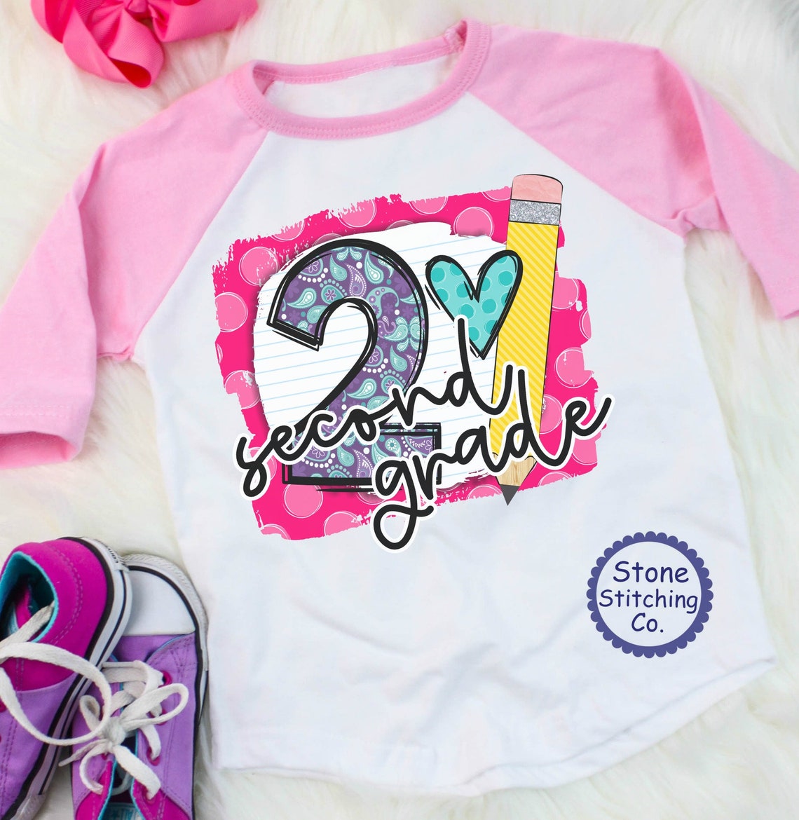 Second grade outfit second grade shirt first day of 2nd | Etsy