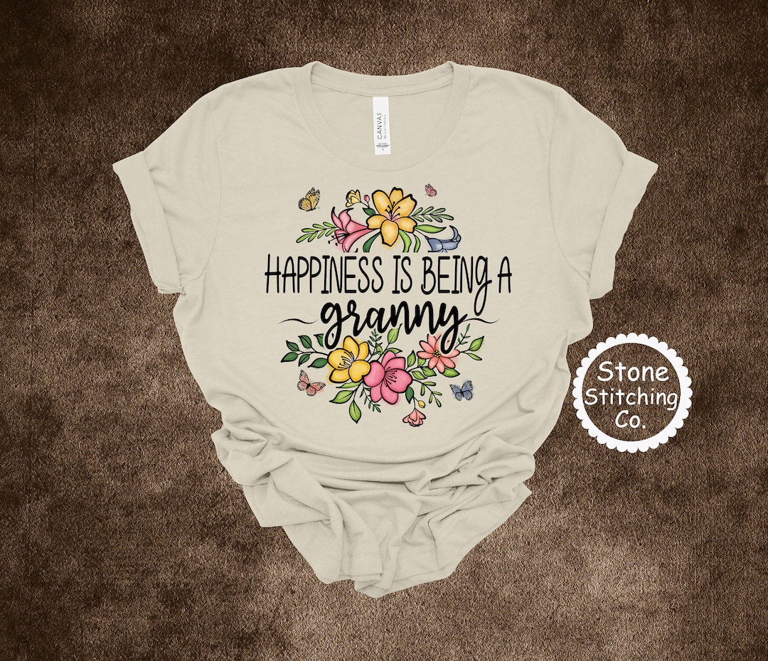 Personalized Granny T-shirt, Granny Shirt With Grandkid Names, Granny Shirt With Names ...