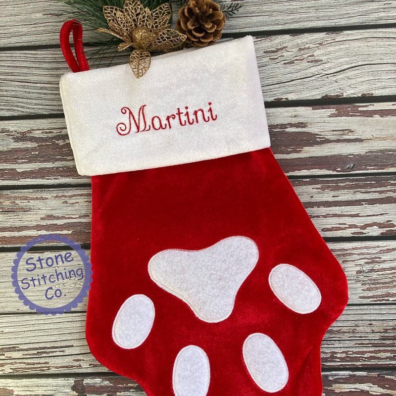 Dog Stocking - Etsy