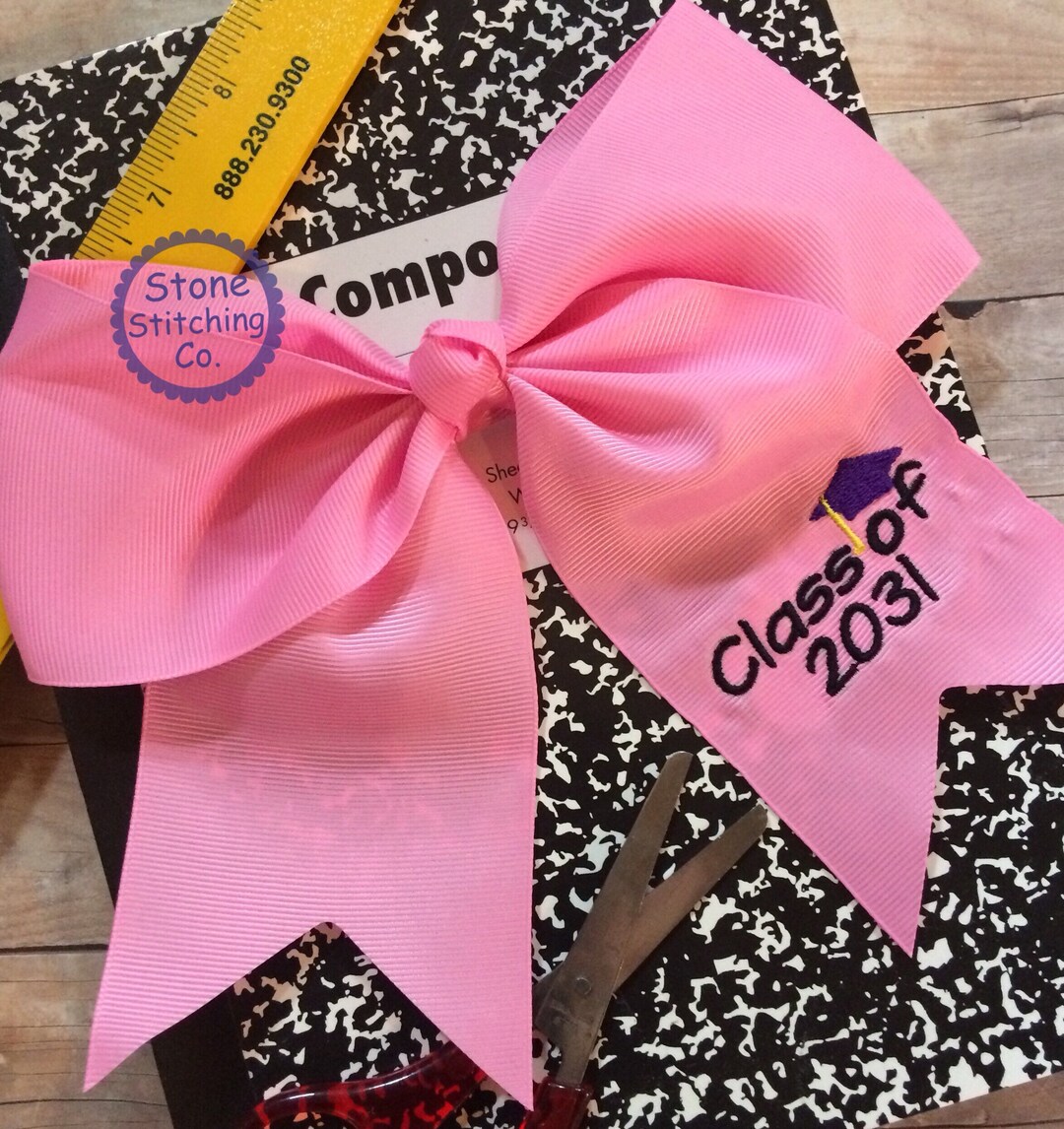 Kindergarten Hair Bow, Pre-k Bow, Kindergarten Graduation Bow, Class of ...