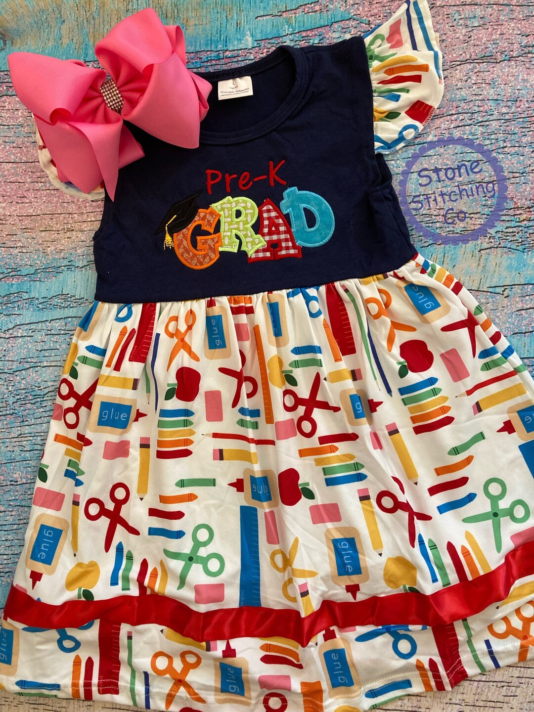 Pre-k Graduation Dress Pre-k Graduation Outfit Last Day of - Etsy