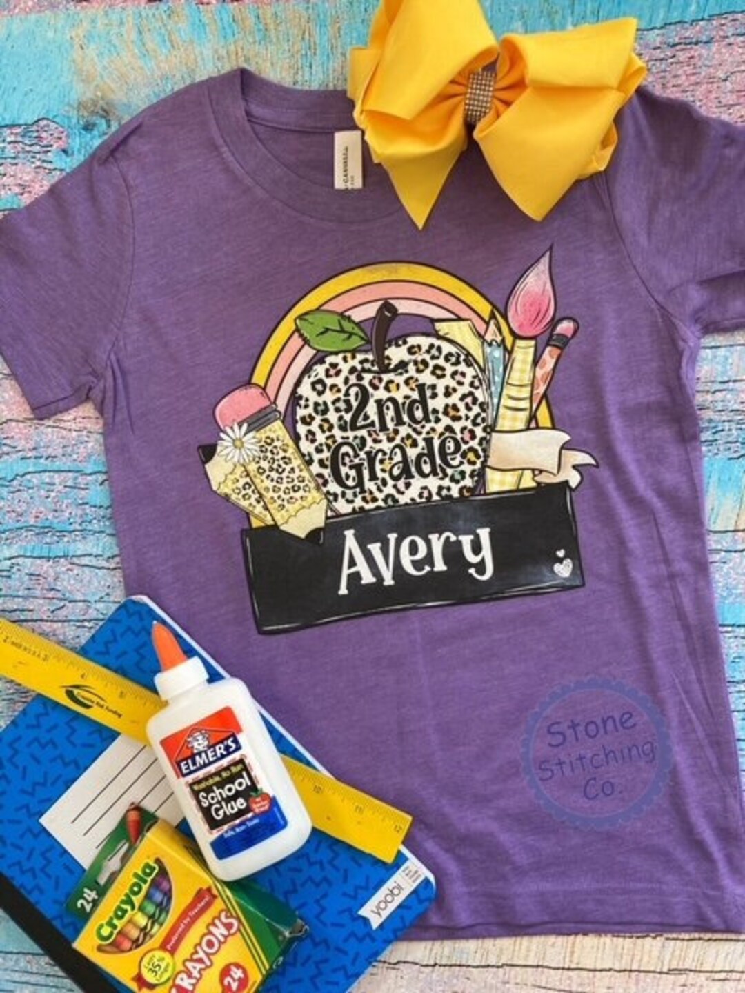 Personalized Second Grade Shirt, Second Grade Shirt, First Day of 2nd ...