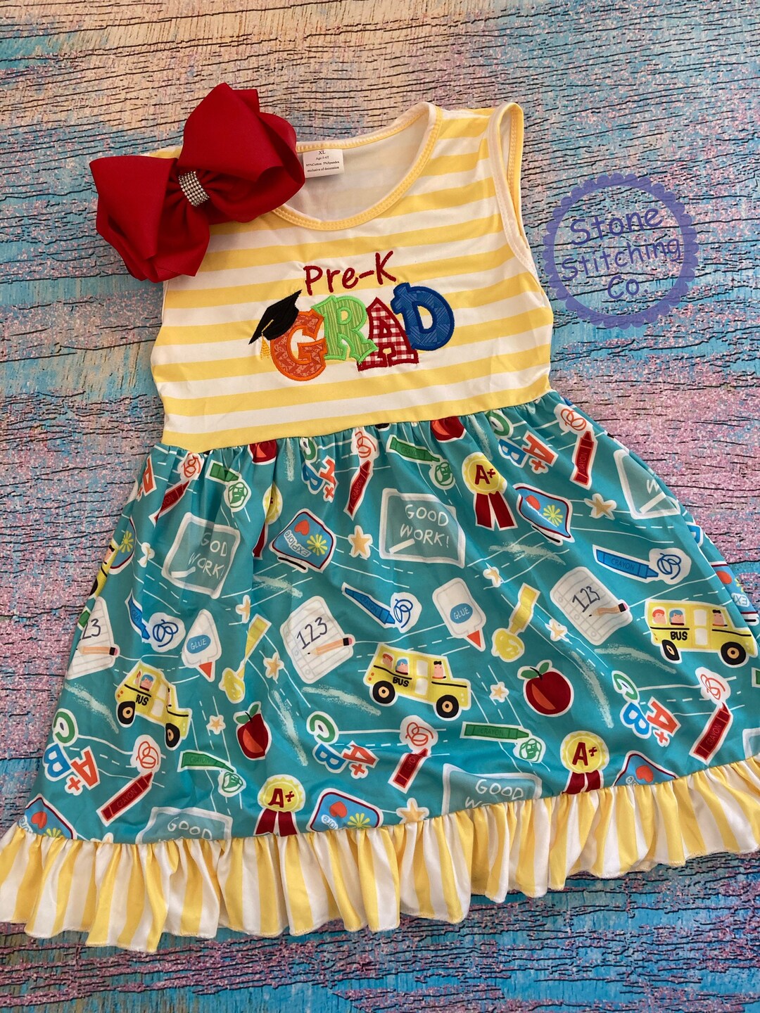 Pre-k Graduation Dress, Pre-k Graduation Outfit, Last Day of Pre-k ...