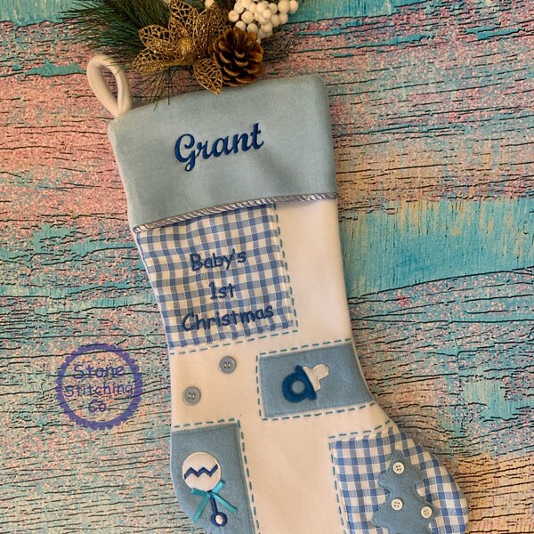 Baby Stocking - Etsy