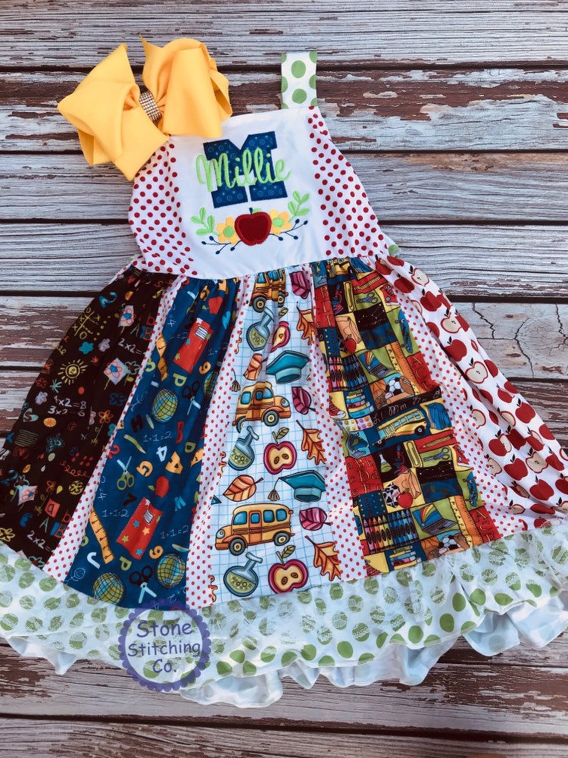 Kindergarten Dress, Kindergarten Outfit, First Day of Kindergarten ...