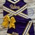 Yellow & Black Cheer Uniform, Customized Cheerleading Uniform, Girls ...