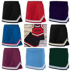 Green & White Cheer Uniform, Customized Cheerleading Uniform, Girls ...