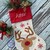 Personalized Knit Stocking, Embroidered Knit Stockings, Red Knit ...