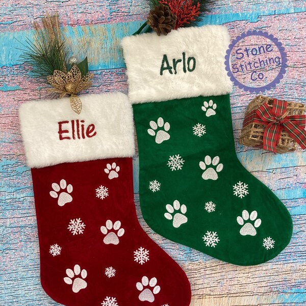 Dog Stocking - Etsy