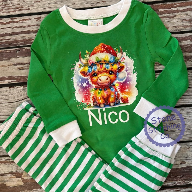Highland Cow Pajamas - Etsy