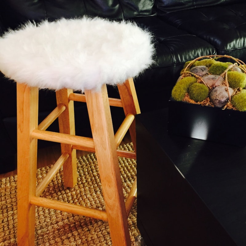 Fur Stool - Etsy