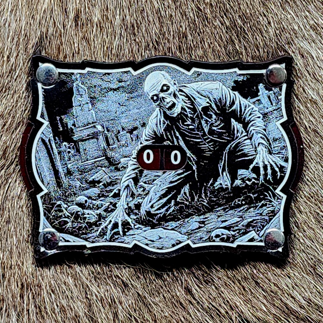 Zombie Crawler Gaming & MTG Spin-down Life Counter. Ranges From 0-99 ...