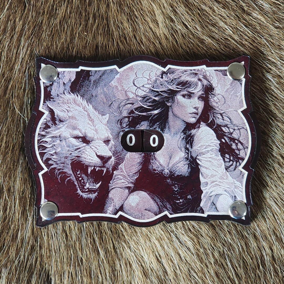 Beast Tamer Gaming & MTG Spin-down Life Counter. Ranges From 0-99. - Etsy