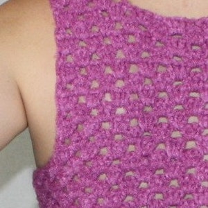 Crochet Shell Stitch Tank Top Pattern 224 - Etsy