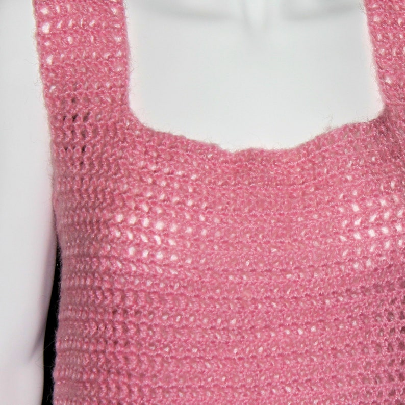 Open Mesh Crochet Tank Top Pattern 208 - Etsy