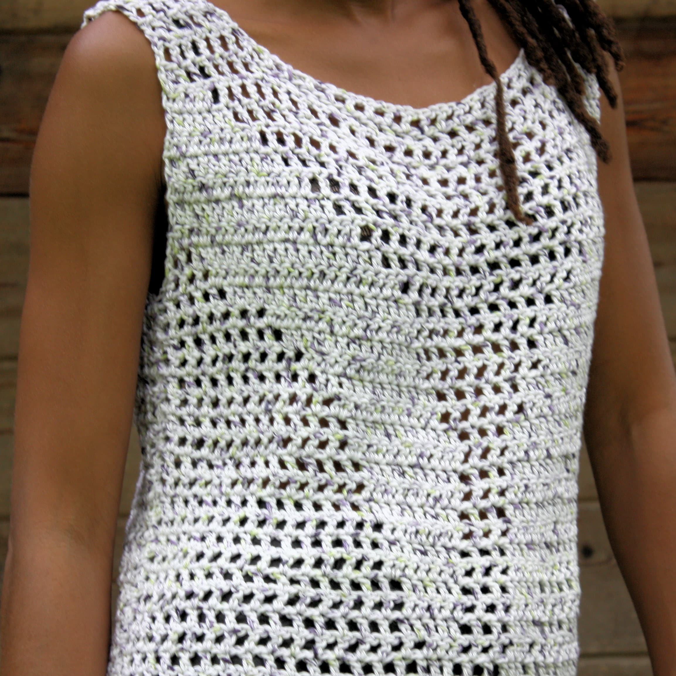 Crochet Basic Design Tank Top Pattern 227 - Etsy