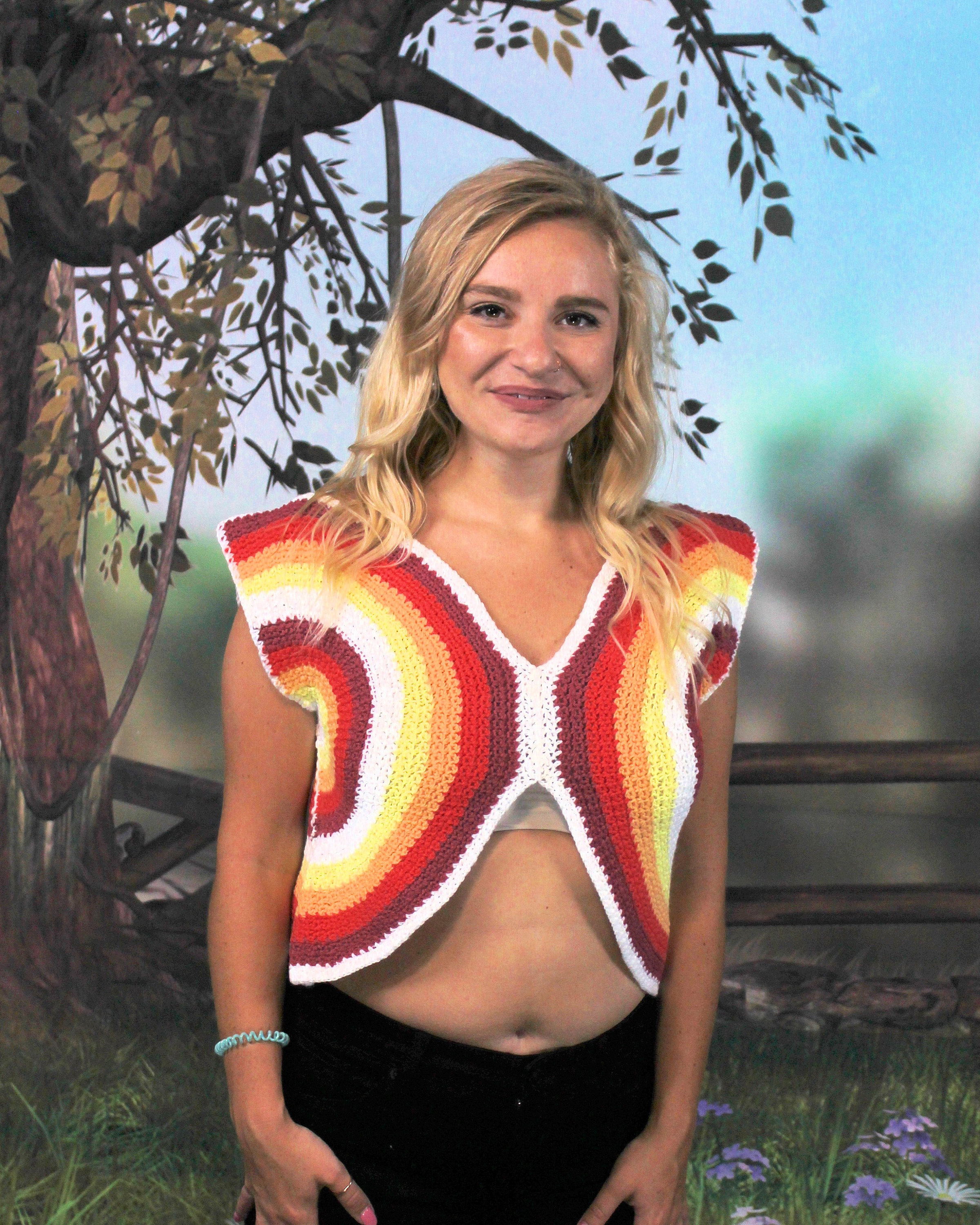 Crochet Half Circle Tank Top Pattern 205 - Etsy