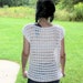 Window Pane Mesh Tank Top Pattern 229 - Etsy