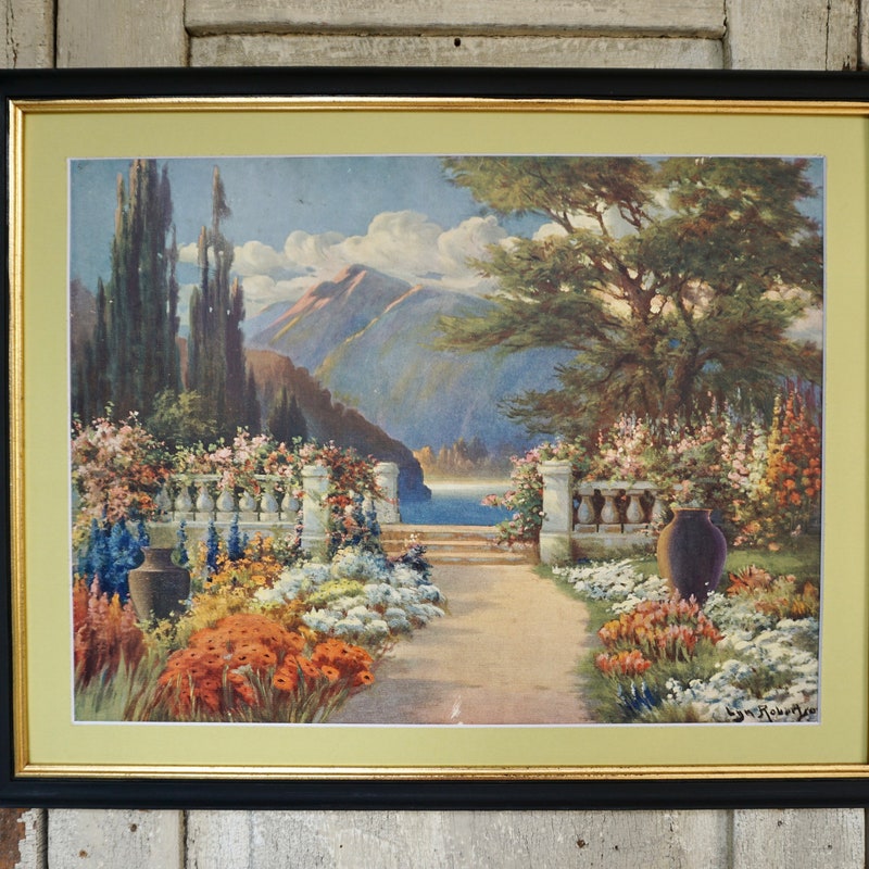 1920s Nature Print - Etsy