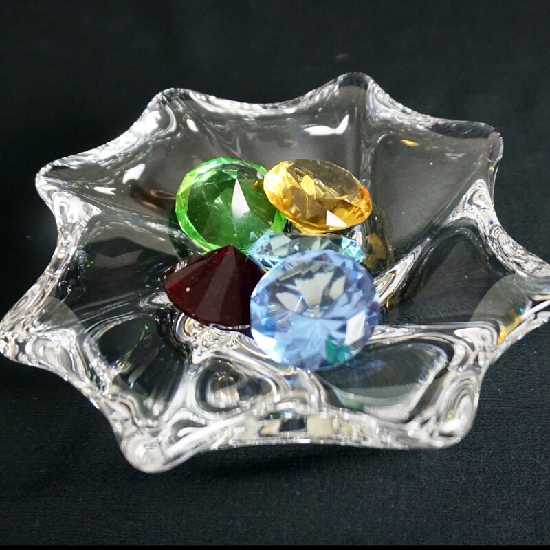 Crystal Dish - Etsy