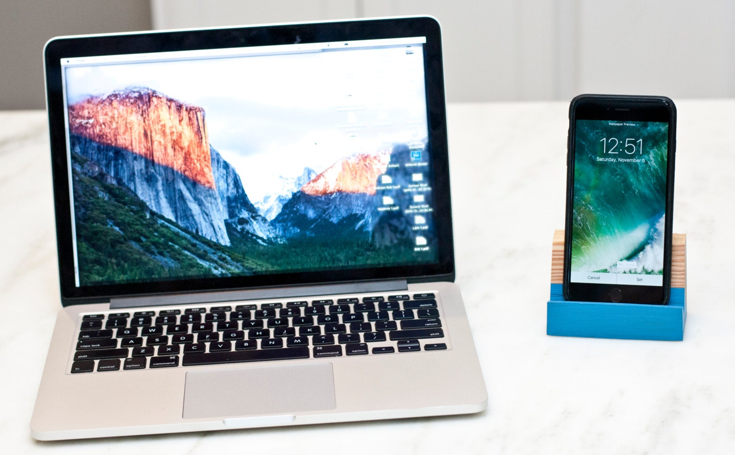 Reclaimed Wood Desktop Iphone Phone Stand - Etsy UK