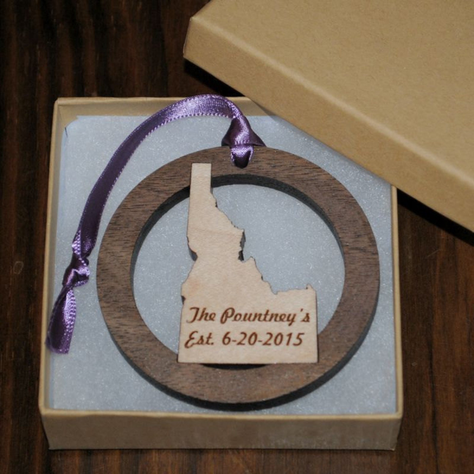 Personalized State Christmas Ornament ANY STATE COUNTRY or - Etsy