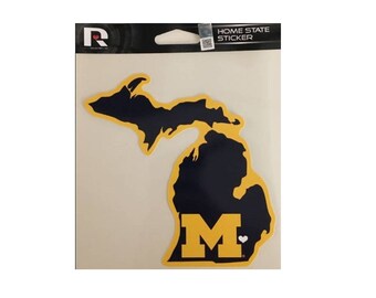 University of michigan decal | Etsy
