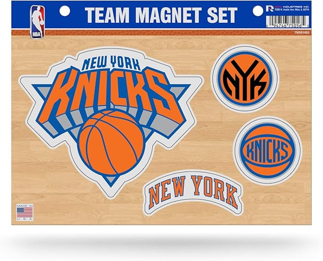 New York Knicks Magnet Set Sheet - Etsy