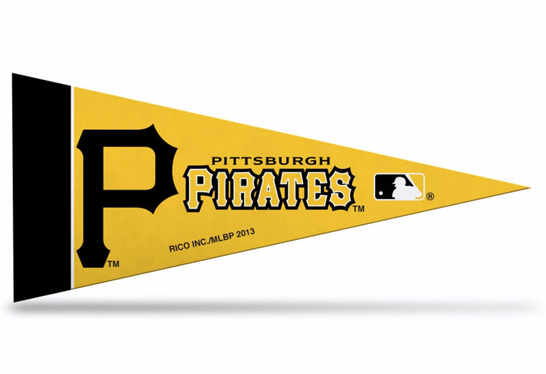 Pirates Felt Mini Pennants, 4" X 9" - Licensed by Rico - Etsy
