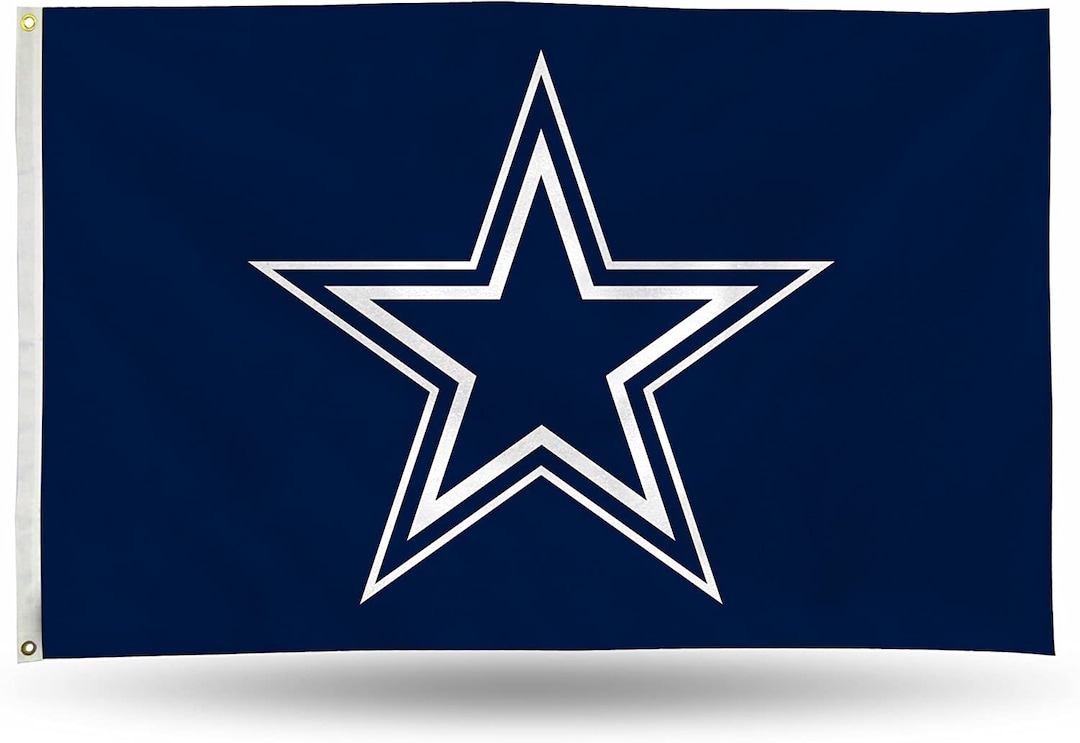Dallas Cowboys NFL 3' X 5' Banner Flag Single Sided - Indoor or Outdoor ...