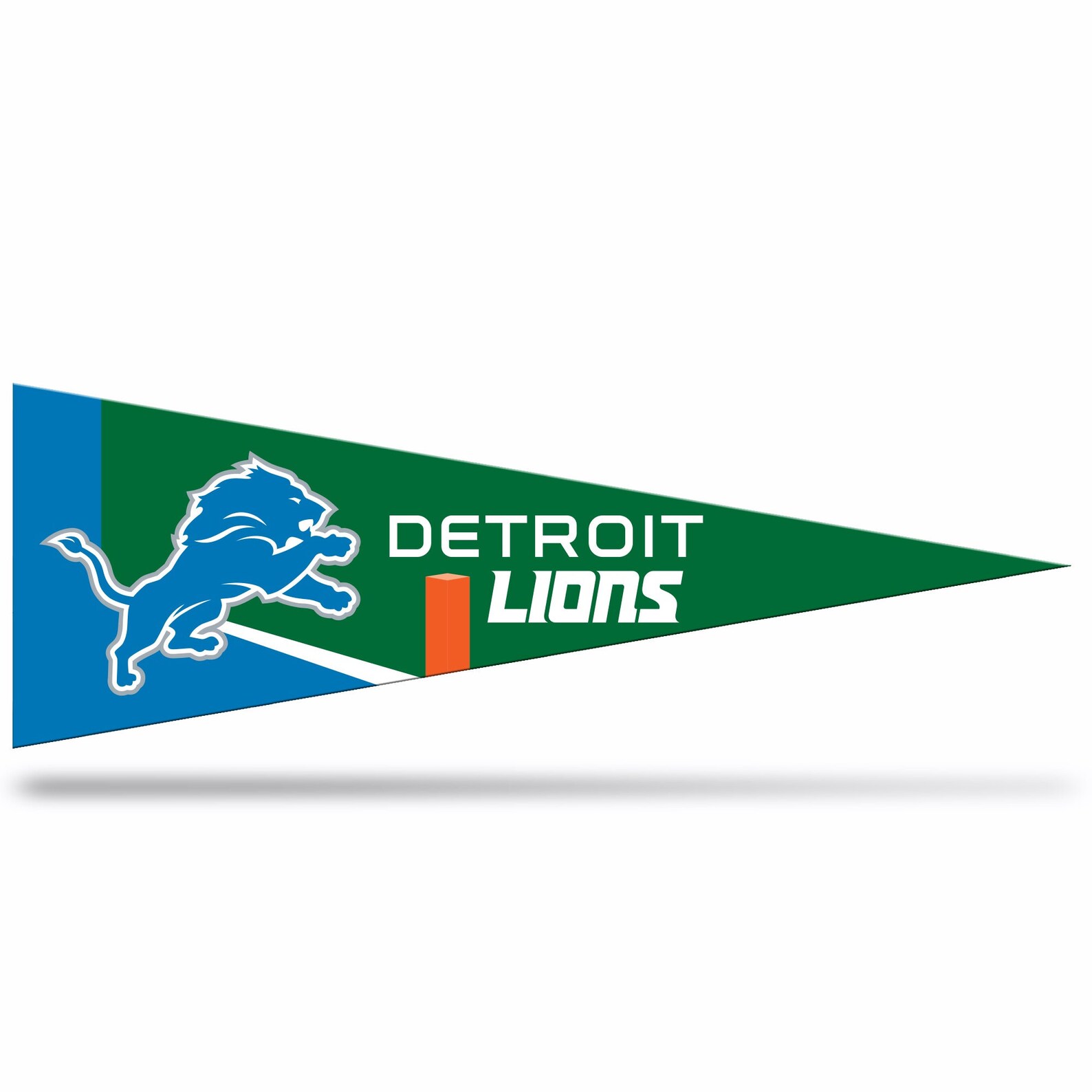 Detroit Lions Small NFL Pennant, 5" X 15" - Etsy