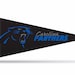 NFL Carolina Panthers Ribbon, 4-pack of Ribbon & Mini Pennant, Licensed ...