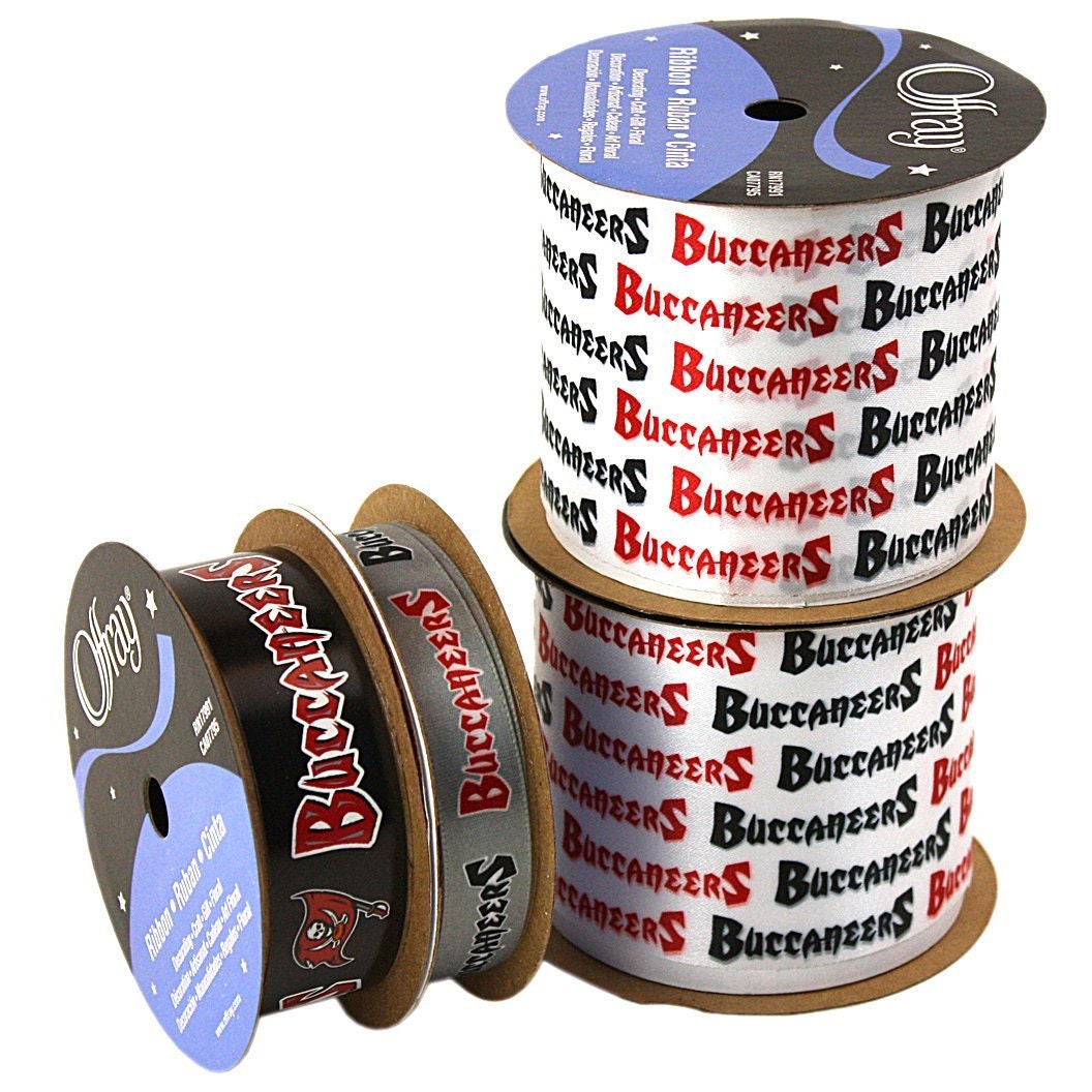 NFL Tampa Bay Buccaneers 4-pack of Ribbon Licensed NFL - Etsy