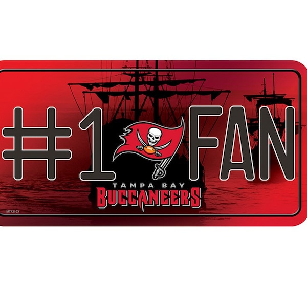 Tampa Bay Buccaneers License Plate - Etsy