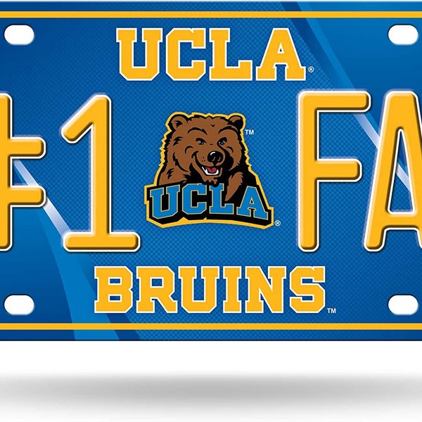 Ucla License Plate - Etsy