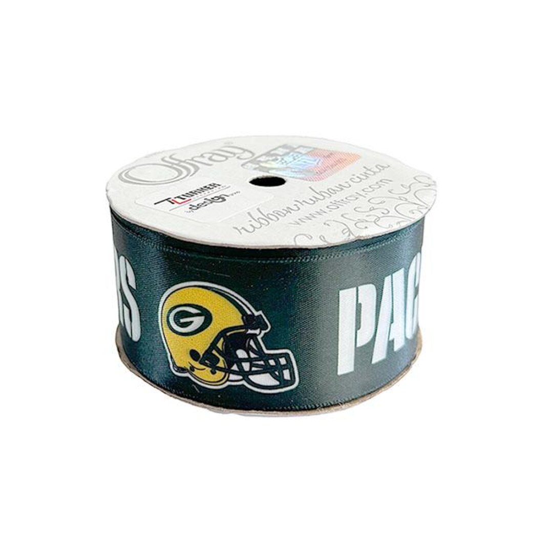 1.5" NFL Green Bay Packers Ribbon, Licensed Offray Ribbon - Etsy